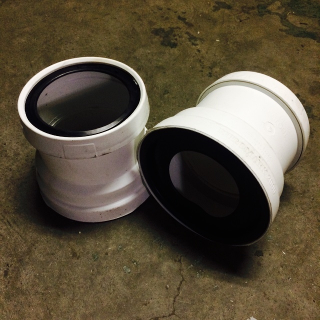 110mm Straight Pan Collar Double Rubber – Jasbro Plumbing - Wholesalers ...