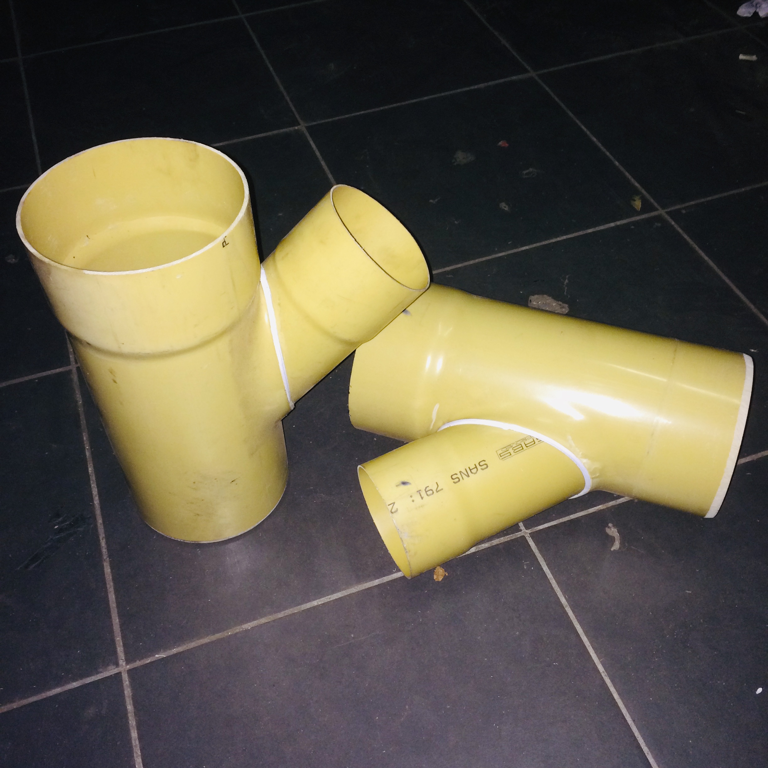160mm x 110mm Underground 45Deg Y Junction – Jasbro Plumbing ...